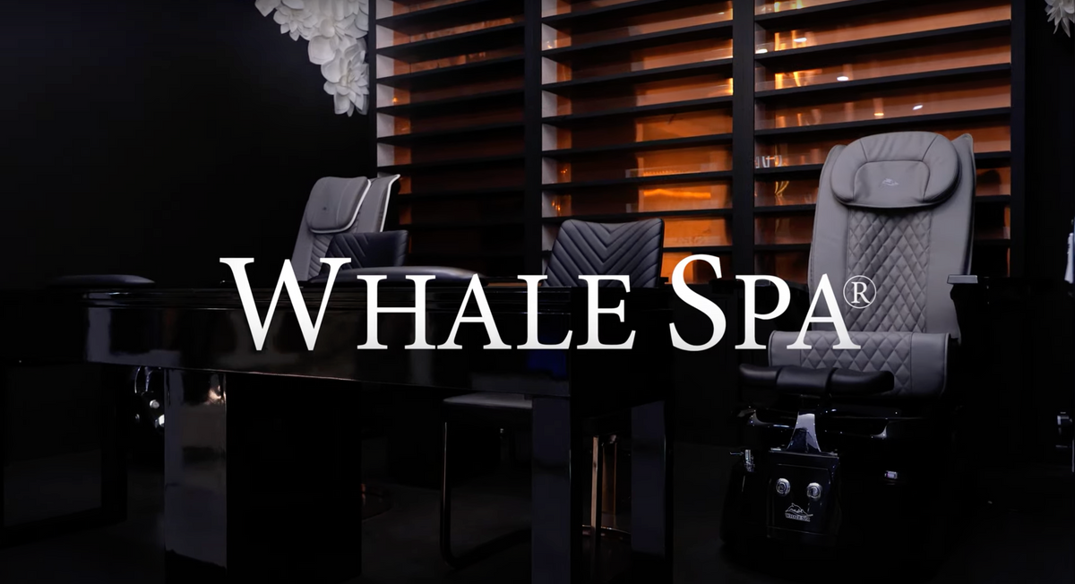 Whale Spa Swarovski Chairs with OPI | Big Apple Pedicure Chair