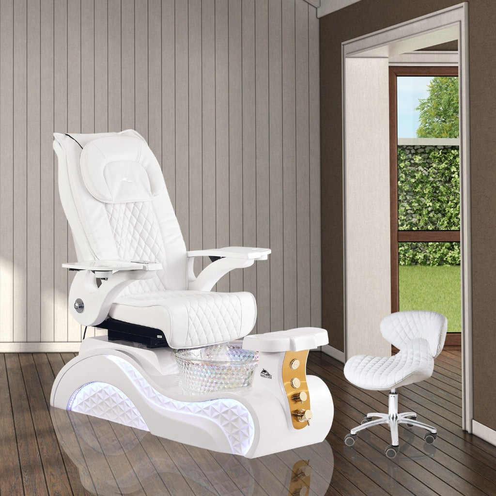 Whale Spa Lucent Pedicure Chair | Best Pedicure Chair – Whale Spa Inc.